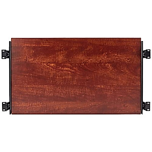 Lorell 87526 Keyboard Tray, 26"x15-3/8", Cherry