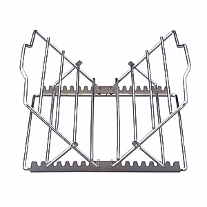 HIC Harold Import Co. Adjustable Baking Broiling Roasting Racks, Chrome Plated Steel Wire