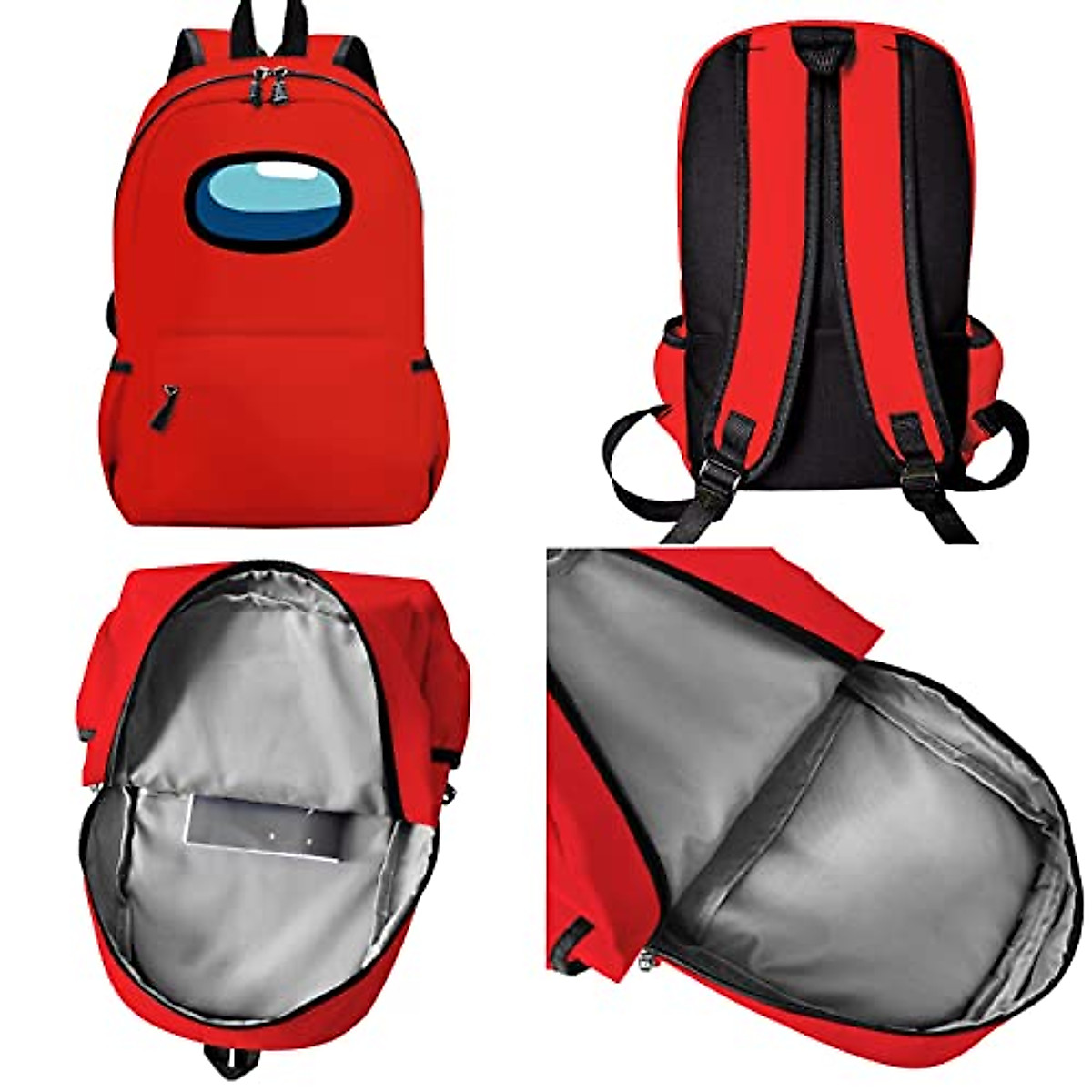 HVIYILZ Anime Backpack Bookbag for Unisex Multifunctional Laptop Backpacks Travel Bag Bookbags outdoor bags-17 in