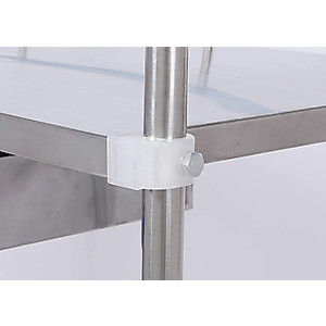 Cart Trolley, Lab Clinic Serving Cart Trolley 2-Tier Medical Trolley Stainless Steel Treatment Trolley/Medical Laboratory Equipment Carts/Beauty Salon Tool Car，L50xW40xH86cm The Taste of Home