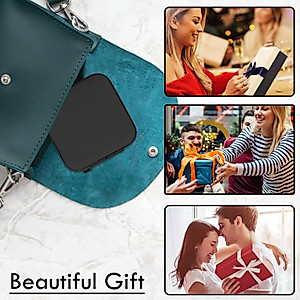 Shmiay.ML Jewelry Case, Small Travel Jewelry Organizer, Portable Jewelry Box Travel Mini Storage Portable Display Storage Box For Rings Earrings Necklaces Gifts Black