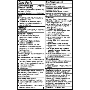 Equate - Omeprazole Magnesium 20.6 mg, Acid Reducer, Delayed Release, 42 Capsules by Equate