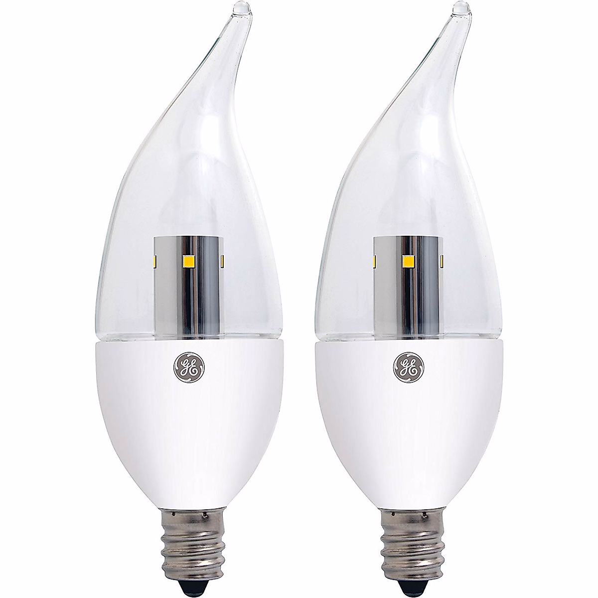 GE Lighting 3.5 Watt (25 Watt Replacement) LED Soft White, Clear Finish Light Bulb