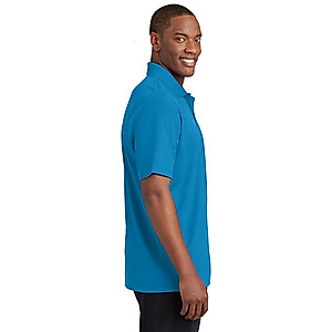 SPORT-TEK PosiCharge RacerMesh Polo. ST640 Pond Blue L