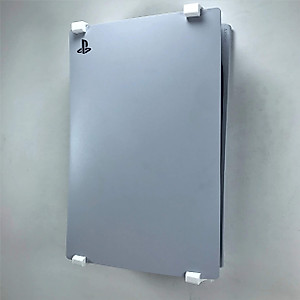 3D Cabin PS5 Wall Mount Wall Bracket Holder Stand for Play Station 5 Digital Corner Support Any Orientation White Left