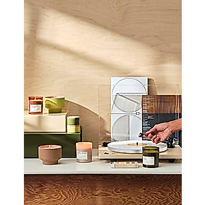 ILLUME Verde Lidded Jar Candle, Rhubarb & Honey