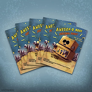 South Park Premium Card Sleeves | 100 Card Protector Sleeves | 64mm x 89mm Oversized Sleeves Fit Standard Size Playing Cards & Collector Cards | Cardsleeve Back Artwork Featuring Awesom-O Robot