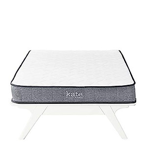 Modway Kate 6” Twin Innerspring Mattress - Firm 6 Inch Twin Innerspring Mattress- 10-Year Warranty