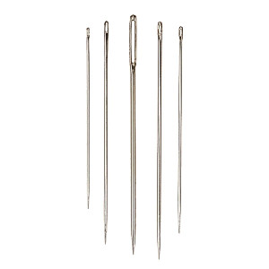 SINGER 07370 Hand Sewing Needles in Compact with Needle Threader, Assorted Sizes, 30-Count