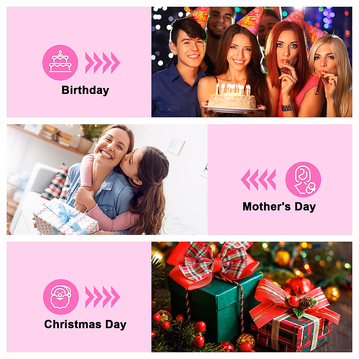 UIXIZQ Waterproof Mini Makeup Bag Pouch for Purse,Small Cosmetic Travel Bag Pouch Nylon Toiletry Organizers Bag for Women Girls,Cute Mini Zipper Pouch Preppy Coin Purse for Work(Mini-Hot Pink)