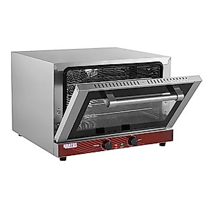 Kratos Commercial Oven, Half Size Electric Countertop Convection Oven, Holds Four Half Size Sheet Pans, 120V (29M-002)