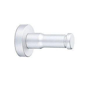 eForwish Space Aluminum Garage Storage Organizer Hook Bathroom Toilet Single Robe Towel Coat Hook Rustproof Kitchen Utensil Utility Hanger Solid Metal Heavy Duty Wall Mount (4 Pcs, Silver)