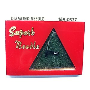 Durpower Phonograph Record Turntable Needle Compatible with CARTRIDGES ASTATIC 357D, SEARS 33-456, SEARS 57-8884, ASTATIC 357