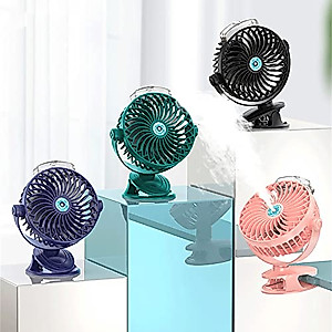 Desktop Air Cooler Portable Rechargeable Water Humidifier Mist Air Conditioner 4000mah Table Cooling Fan Bedroom