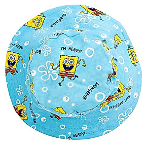 SpongeBob SquarePants Newborn Baby Boys Romper and Hat Yellow/Blue 0-3 Months