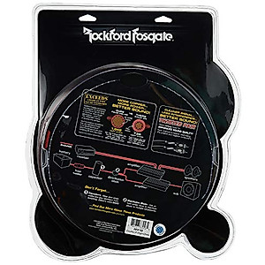 Rockford Fosgate RFK1D Dual Amp Complete Kit