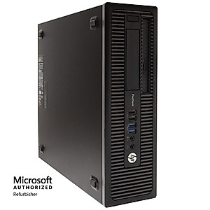 HP ProDesk 4th Generation Desktop Computer | Quad Core Intel i5 (3.2) | 32GB DDR3 RAM | 1TB SSD Solid State | Windows 10 Professional | Home or Office PC (Renewed)