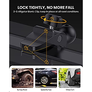 Car Phone Holder Mount: 2023 Hands-Free Vent Phone Clip [Big Phones & Thick Case Friendly], Compatible with iPhone 14/13/12 Pro/Max/8/Plus X/XR/XS/SE/Samsung Galaxy S22/S21/S20+/S10/S9/Note 20/10