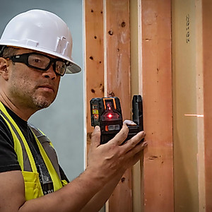 Klein Tools 93LCLS Laser Level, Self Leveling, Cross Line Level with Plumb Spot and Magnetic Mounting Clamp