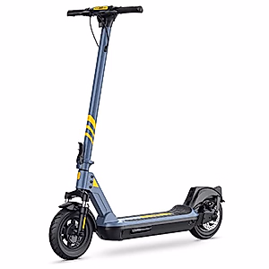 Hurtle Folding Electric Scooter - 10” Honeycomb Tires, 25 Miles Range, 19 MPH Max Speed, 500W 36V Brushless Motor Escooter with App Control, E-ABS Front Drum & Rear Disc Brakes, E-Scooter for Adult