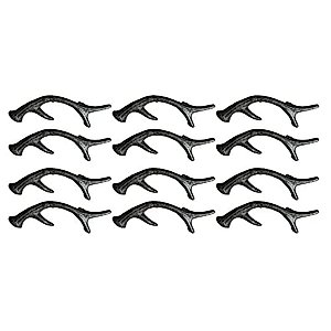 Midwest Craft House 12 Handles Pulls Deer Antler Drawer Cabin Man Cave Door Dresser Elk Ranch Decor