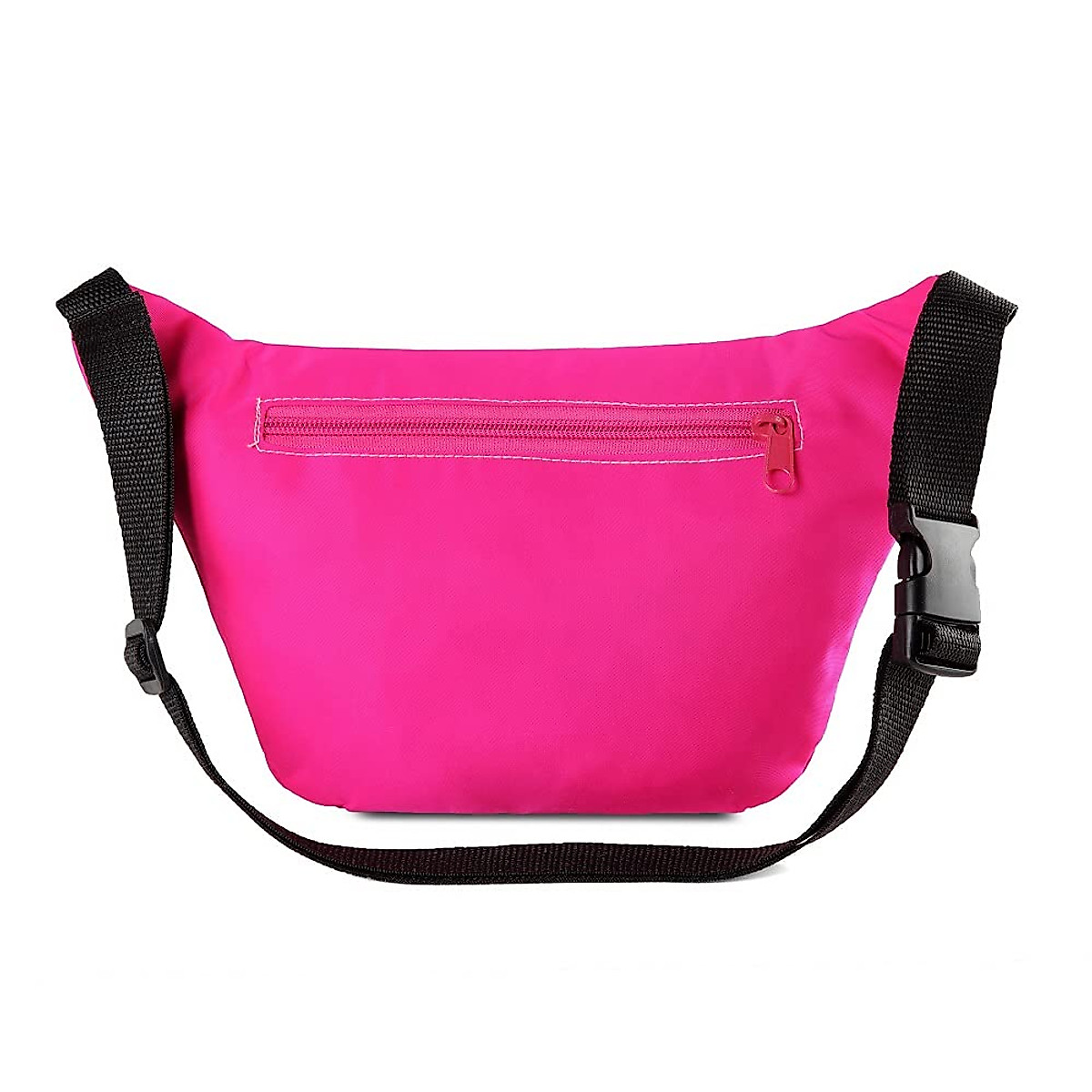 MIAIULIA 80s Neon Waist Fanny Pack for 80s Costumes,Festival Travel Party (onesize, Pink Party)