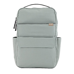 RED ROVR Roo Backpack | Lightweight Diaper Bag with Changing Pad | Large Capacity | Multifunctional Travel Pack | Exterior and Interior Pockets | Water Resistant | Great Gift for Mom & Dad | Sage