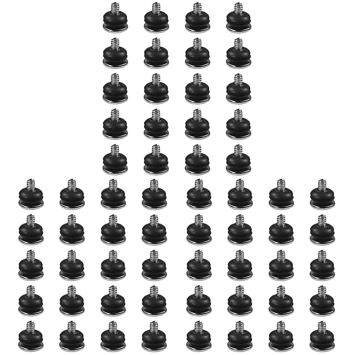 60 Pcs Hard Disk Damping Screw DIY Hard Drive Screw Hard Drive Screws Electronic Repair Screw Motherboard Screw Computer Screw Laptop Screw Hard Drive Repair Screw