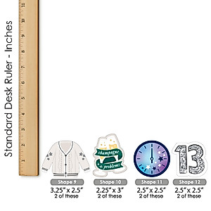 Big Dot of Happiness in My Party Era - DIY Shaped Celebrity Concert Party Cut-Outs - 24 Count