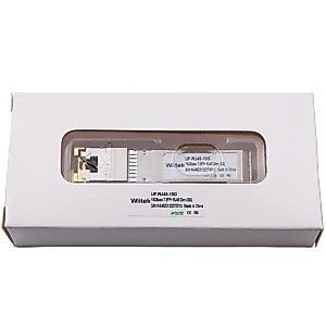 Wiitek 10G SFP+ to RJ45 Copper Modules, 1.25G/2.5G/5G/10GBase-T Ethernet Copper to SFP+ Transceiver Compatible for Ubiquiti Unifi UF-RJ45-10G /uacc-cm-rj45-mg (Cat 6a/7 or Better, 30-Meter)