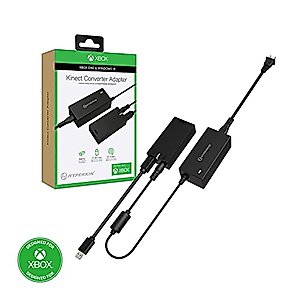 Hyperkin Kinect Converter Adapter for Xbox One S, Xbox One X, and Windows 10 PCs - Officially Licensed By Xbox - Xbox One