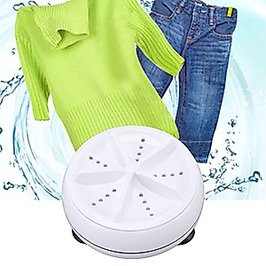 Portable Washing Machine Turbine Ultrasonic,mini turbo washer for Underwear Towels Socks Small clothing and items,suitable for Travel,Business Trip,Home,Apartment,Dish Washing