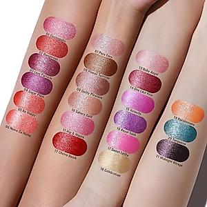 Oulac Metallic Coral Pink Lipstick for Women, High Impact Lipcolor, Lightweight Soft and Hydrating, Vegan & Cruelty-Free, Full-Coverage Lip Makeup 4.3 g/0.15 oz, Nemo Go Home(06)