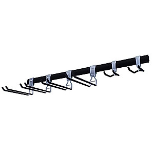 SafeRacks Wall Mounted Tool Storage Rack - Includes 5 Storage Hooks