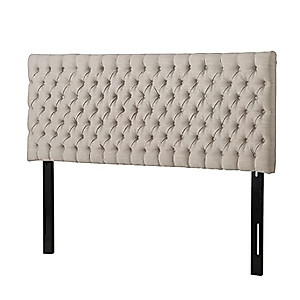 Christopher Knight Home Jezebel Headboard, King / Cal King, Sand