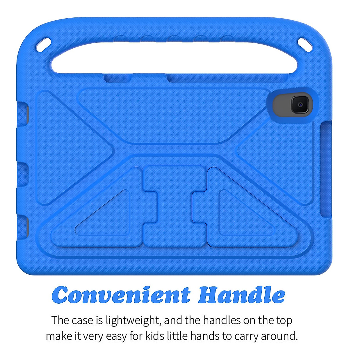 GOZOPO Kids Case for Lenovo Tab M8 Tablet 8", Lightweight Shockproof Handle Stand Case for Lenovo Tab M8 4th Gen/ M8 3rd Gen/ M8 2nd Gen/Smart Tab M8 HD -Blue