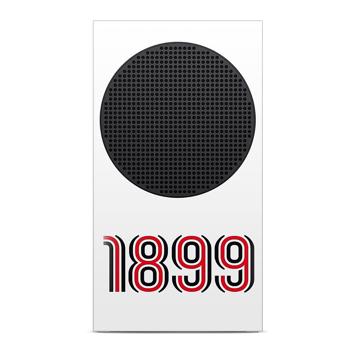 Head Case Designs Officially Licensed AC Milan 1899 Art Matte Vinyl Sticker Gaming Skin Decal Cover Compatible with Xbox Series S Console