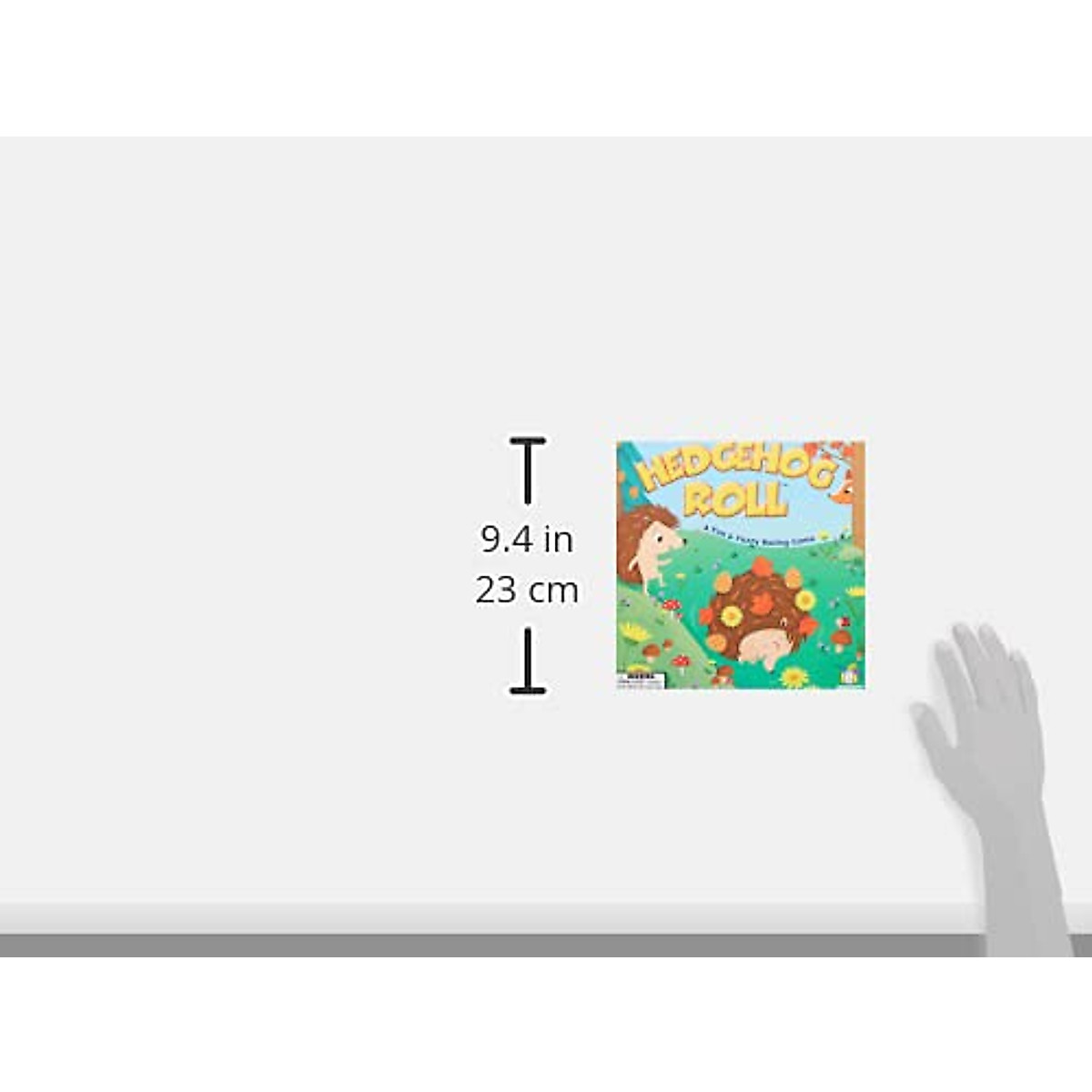 Gamewright - Hedgehog Roll - A Fun & Fuzzy Racing Game