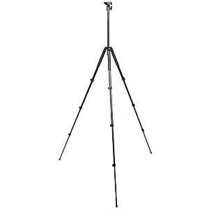 SLIK Sprint PRO III Travel Tripod w/SBH-100 Ball Head for Mirrorless/DSLR Sony Nikon Canon Fuji Cameras and More - Black (611-889)