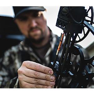 Dead Ringer 100 Grain Broadheads, Pack of 3 Broadheads | Available in Mechanical, Hybrid Fixed/Mechanical, and Expandable Blades, Super Freak Extreme Orange