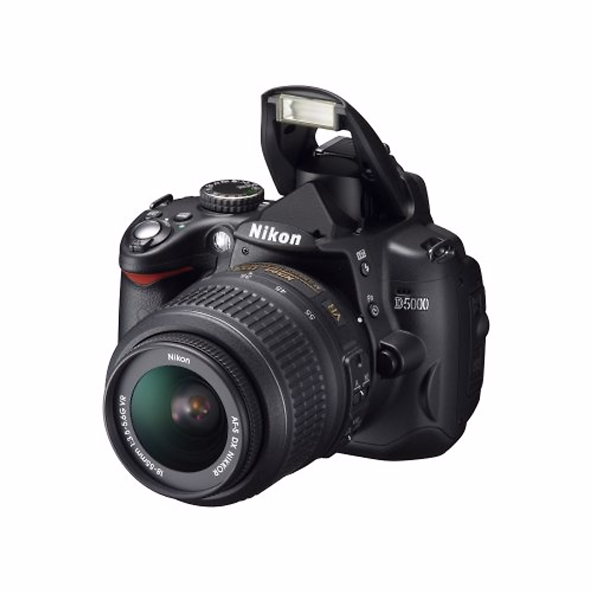Nikon D5000 12.3 MP DX Digital SLR Camera with 18-55mm f/3.5-5.6G VR Lens and 2.7-inch Vari-angle LCD
