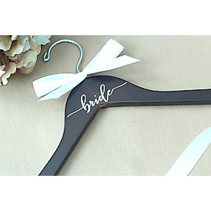 Wedding Hanger, Bride Hanger, Bridal Wedding Gift, Decal