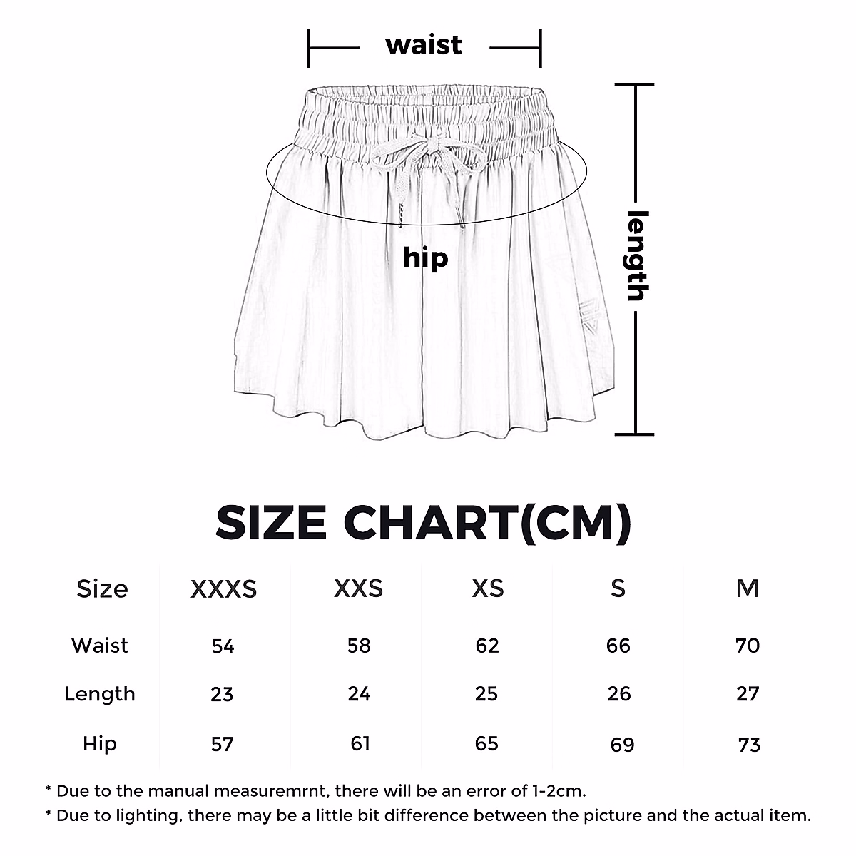 GLESTORE Flowy Shorts for Women Summer Girls Cheer Shorts Running Preppy Athletic Skirt Tennis Skorts Workout Gym Short Rose Red XS