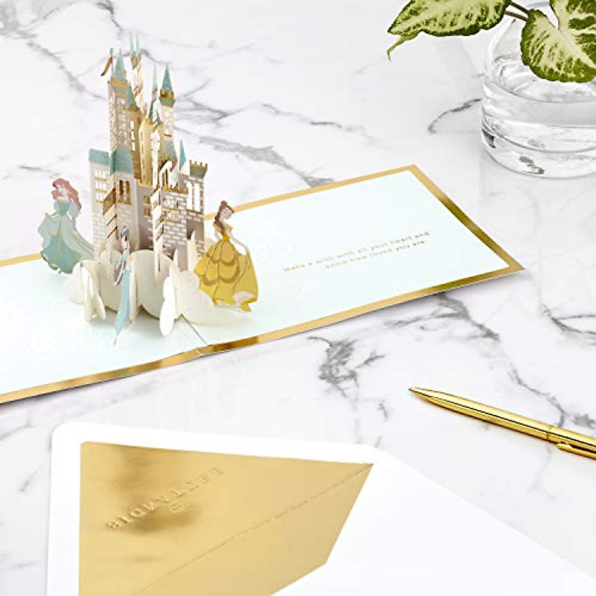 Hallmark Signature Paper Wonder Pop Up Birthday Card (Disney Princesses)