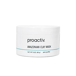 Proactiv Amazonian Clay Mask, Creamy, Natural Cleansing Skin Care Face Mask with Minerals, Vitamins and Antioxidants, Moisturizing for Acne, Gray, Cucumber, 3 Fl Oz
