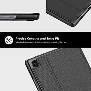 ProCase Tempered Glass Screen Protector Bundle with Slim Stand Case for Galaxy Tab A7 10.4-Inch 2020 Release