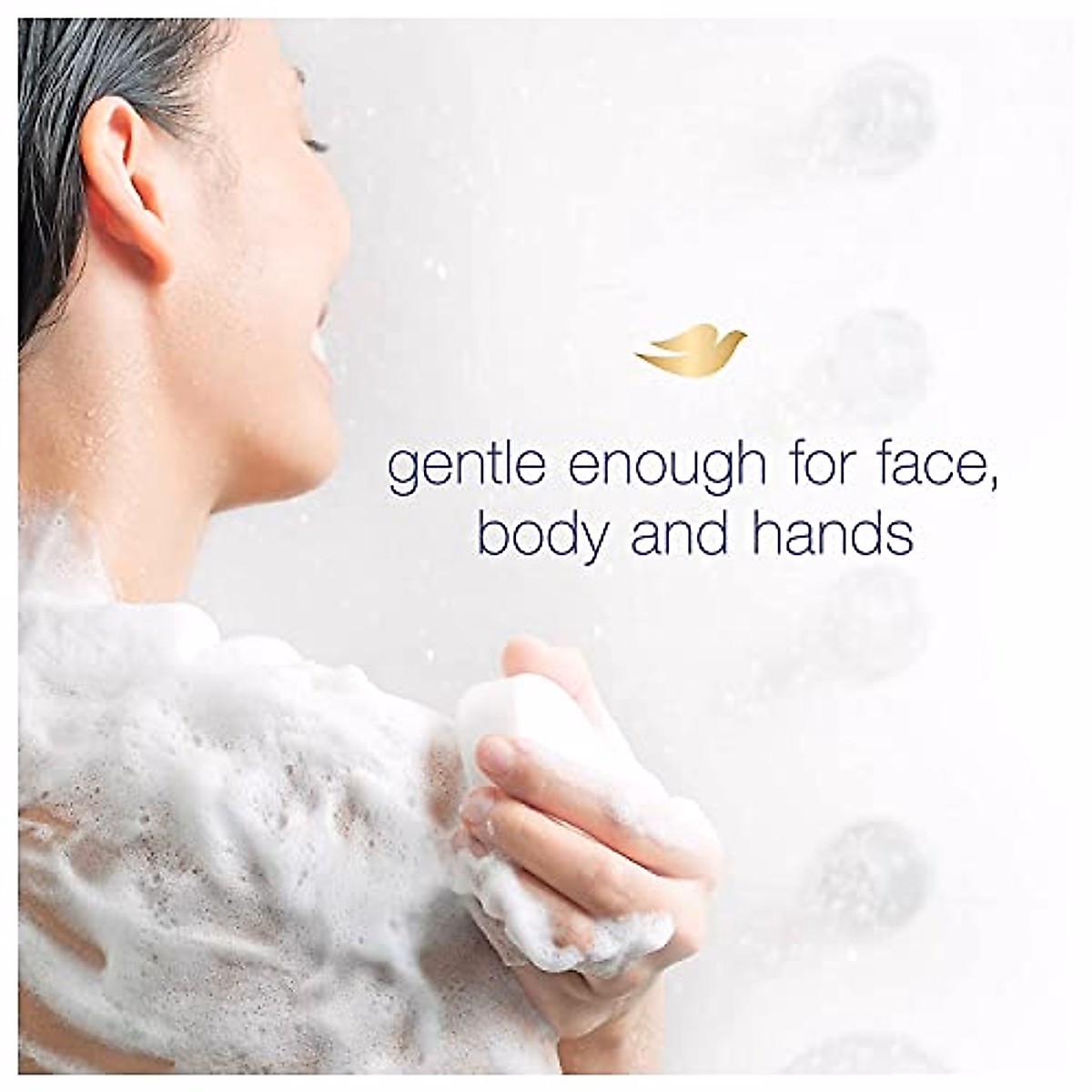 Dove Bath Bars, Sensitive Skin, Unscented, 4 Ounce (Pack of 6) (Packaging may vary)