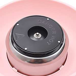BETDET Cotton Candy Machine, 400w Homemade Portable Cotton Candy Maker Machine, Stainless Steel Cotton Candy Machine for Birthday Parties, Children's Day, for Kids 2.26