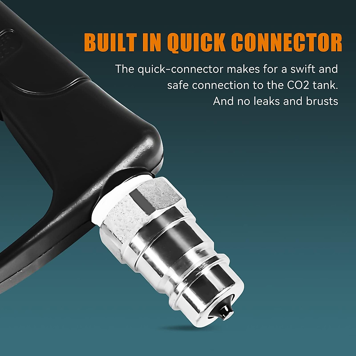 MOKA SFX Mini CO2 Handheld Blaster, CO2 Jet Machine Night Club DJ Hand CO2 Cannon