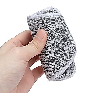 HEEPDD 4Pcs Vacuum Cleaner Mop Cloths, Replacement Fiber Sweeper Cleaning Mop Cloth for VIOMI S9 Robot Vacuum Accessories